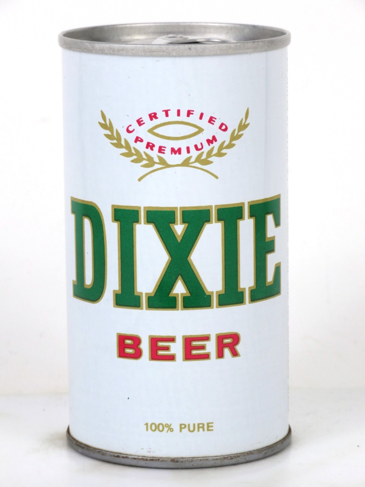 Item #3706 1974 Dixie Beer Tab Top Can T58-39