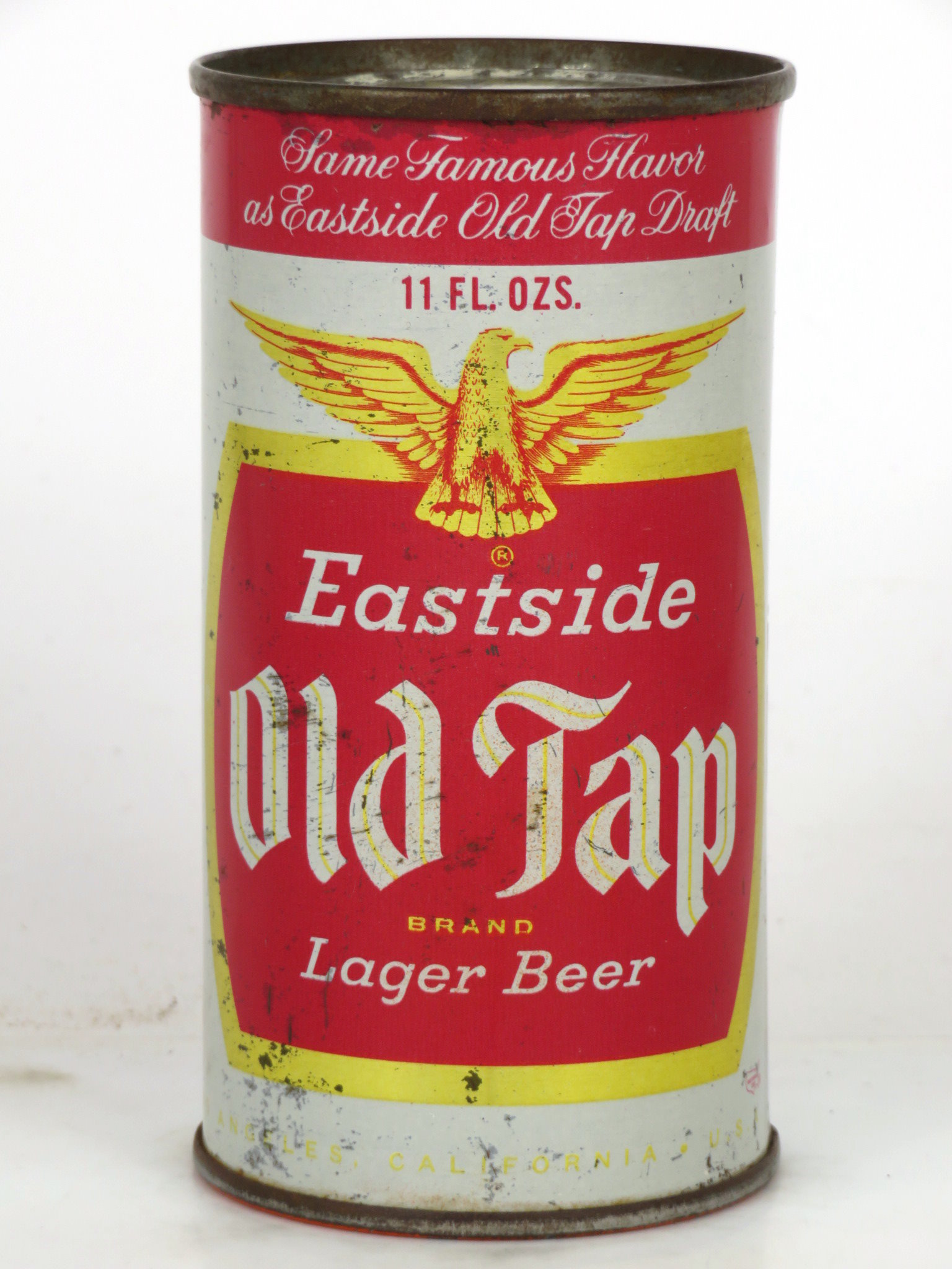 Item #34379 1961 Eastside Old Tap Lager Beer Flat Top Can 58-19