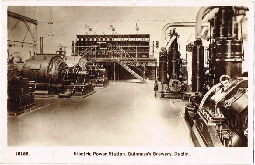 Item #104186 1950 Guinness's Brewery Electric Power Station Post Card