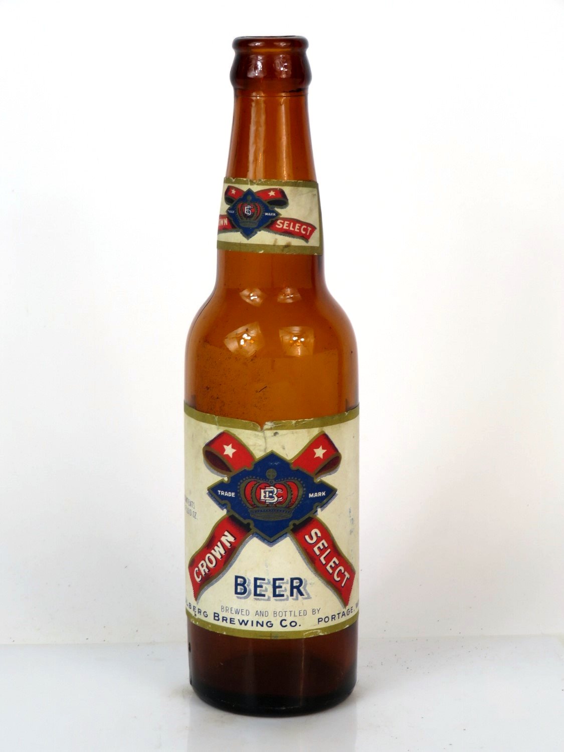 Item #107003 1950 Eulberg Crown Select Beer Bottle