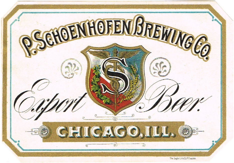 Item #36683 1900 Export Beer Label IL43-17