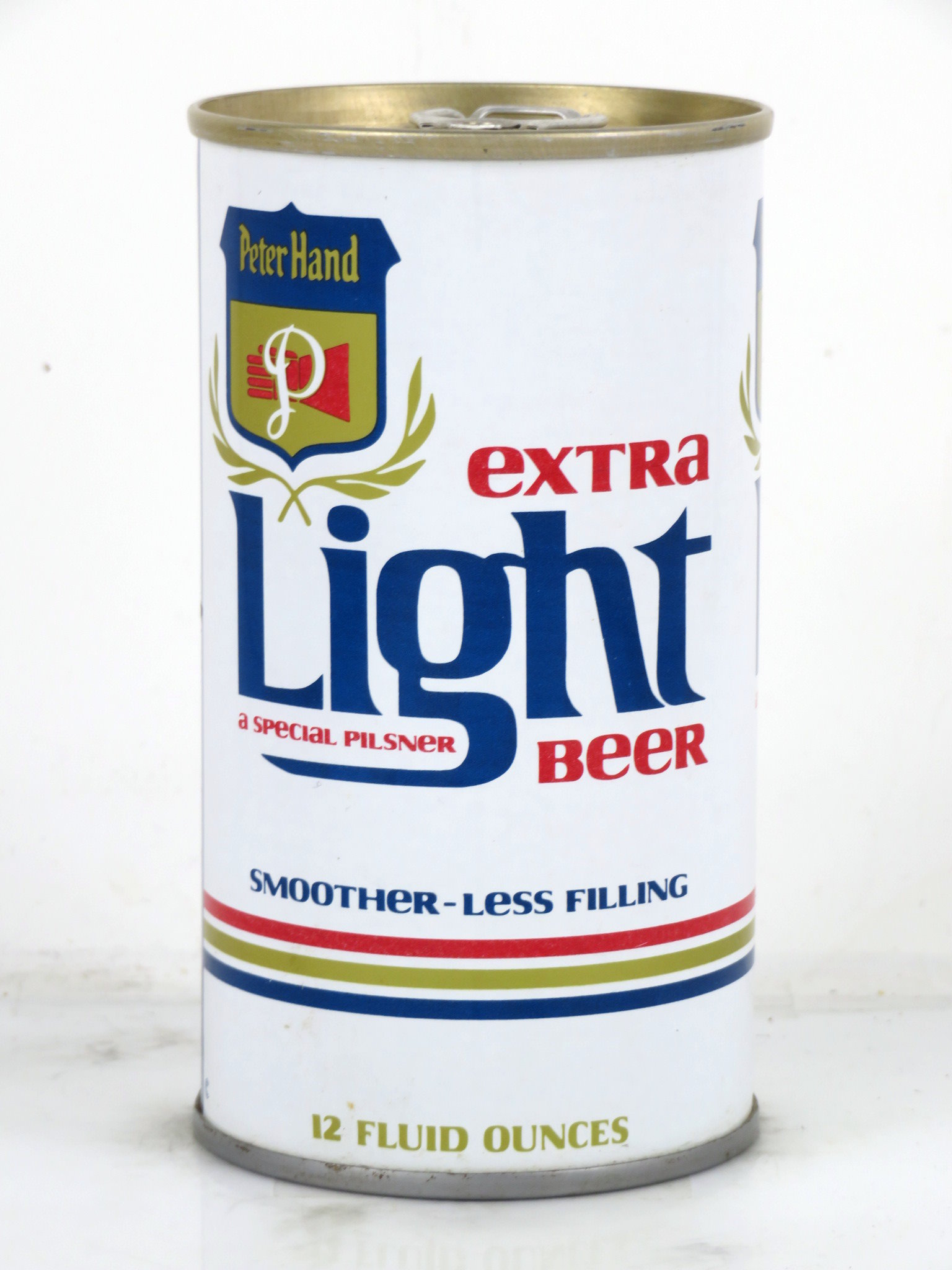Item #704 1976 Extra Light Beer Tab Top Can T108-09.2a