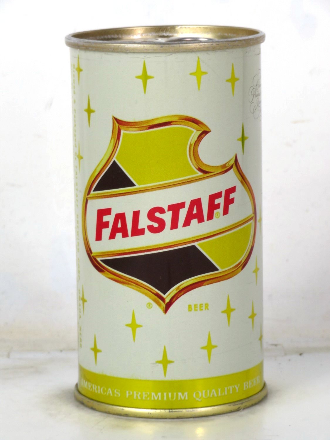 Item #1138 1959 Falstaff Beer (incorrect top lid) Flat Top Can 62-13.2a