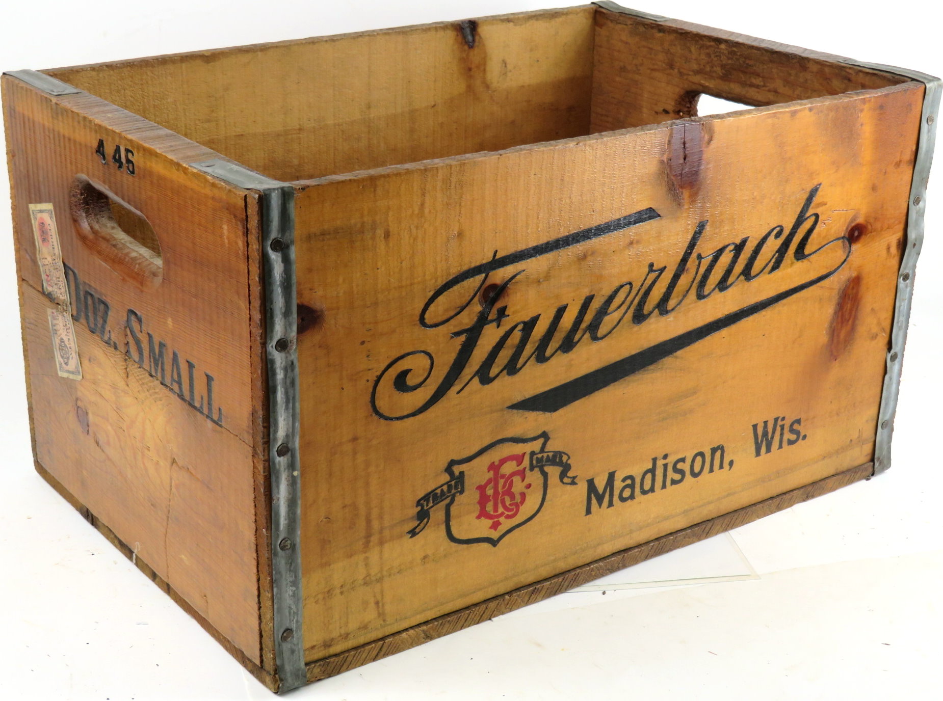 Item #99467 1933 Fauerbach CB Beer Wooden Crate