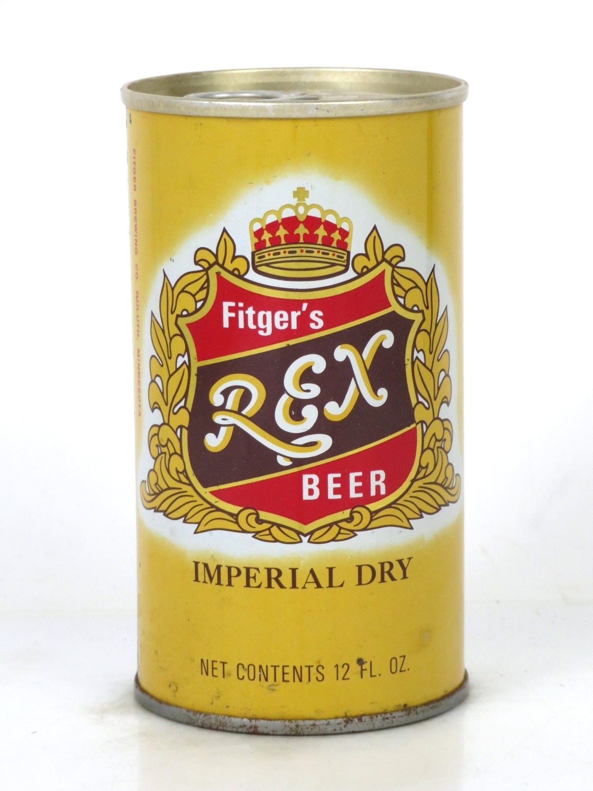 Item #100735 1971 Fitger's Rex Beer Tab Top Can T65-25