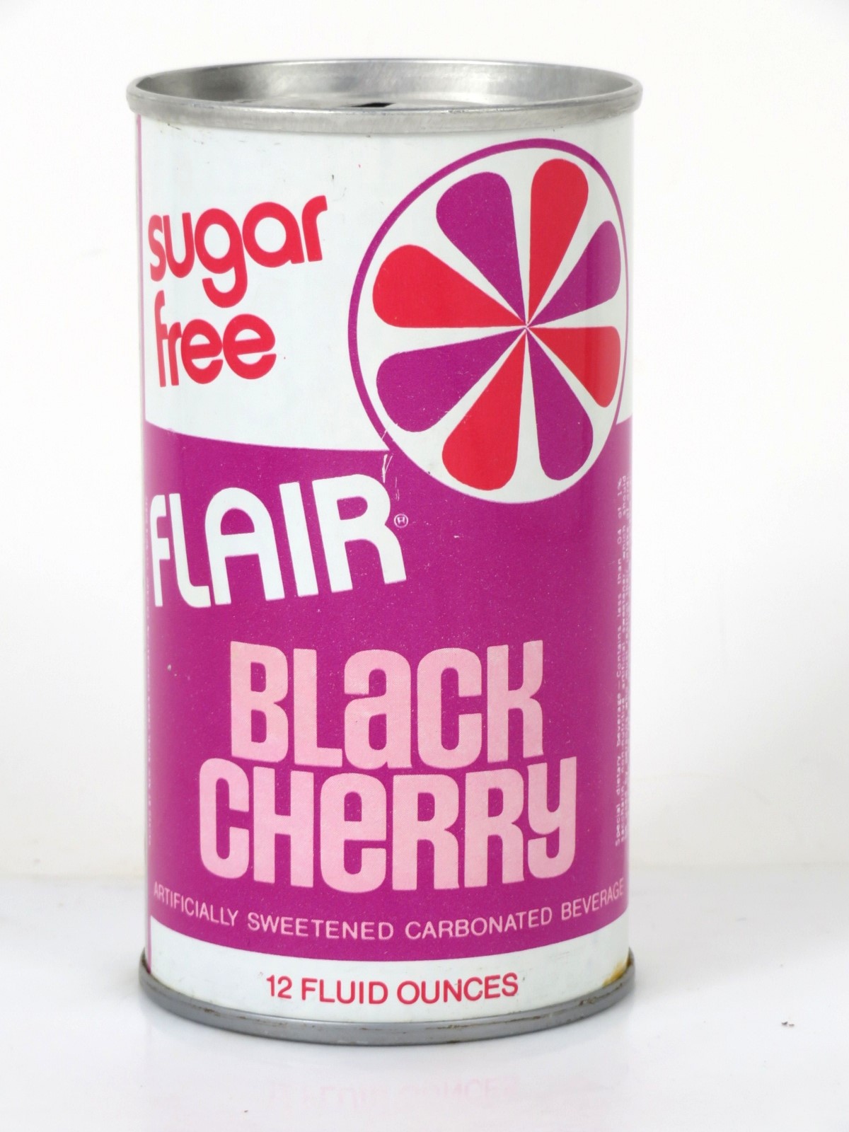 Item #109961 1973 Flair Black Cherry Soda Chicago Illinois Tab Top Can