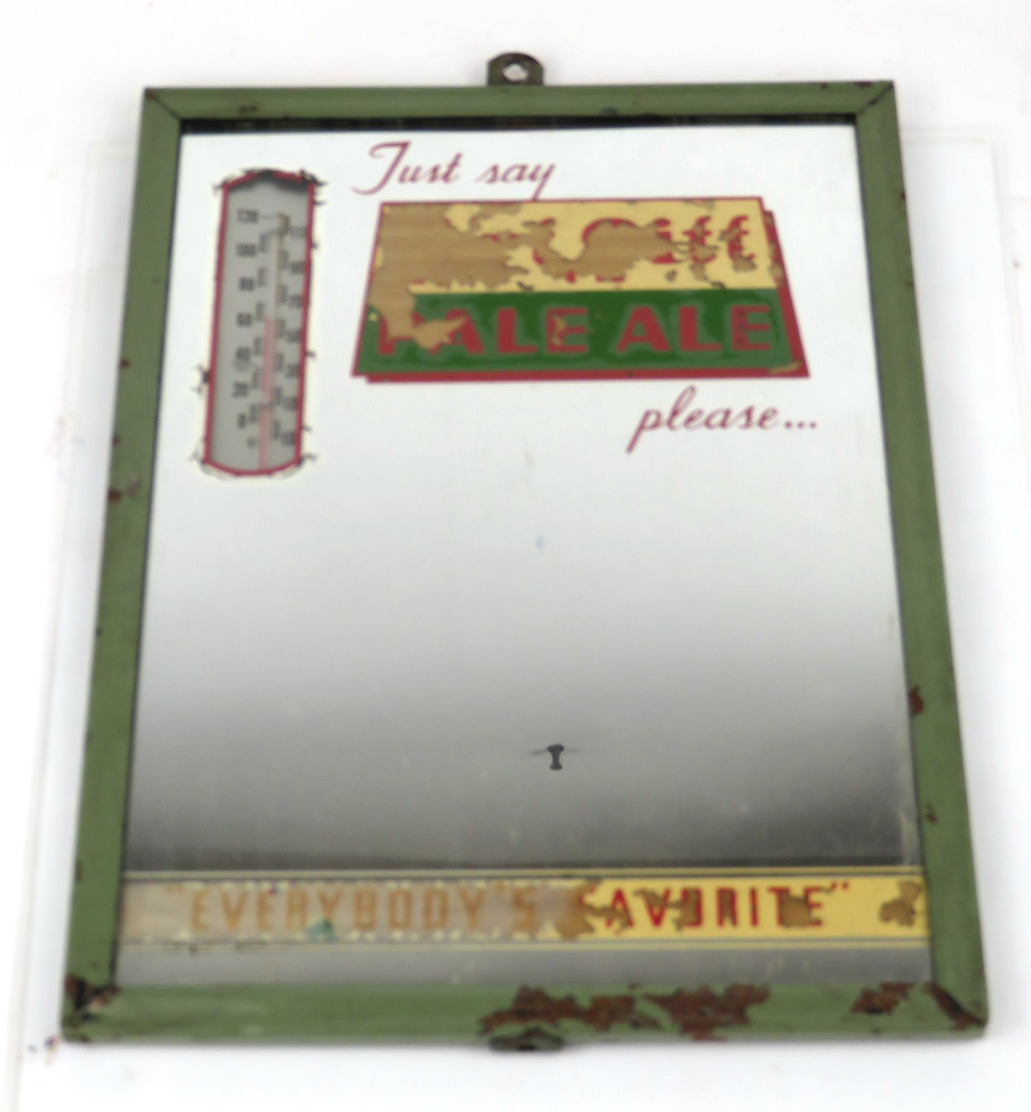 Item #95699 1941 Fort Pitt Ale Mirror Bar Mirror