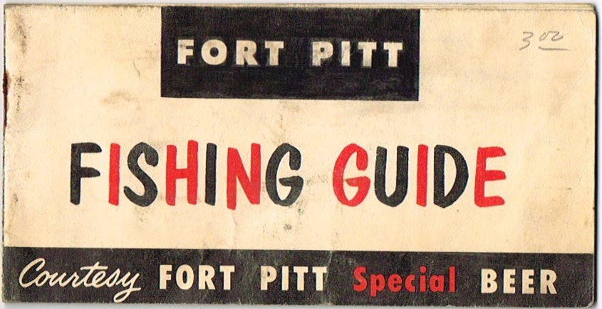 Item #47286 1950 Fort Pitt Beer Fishing Guide Booklet