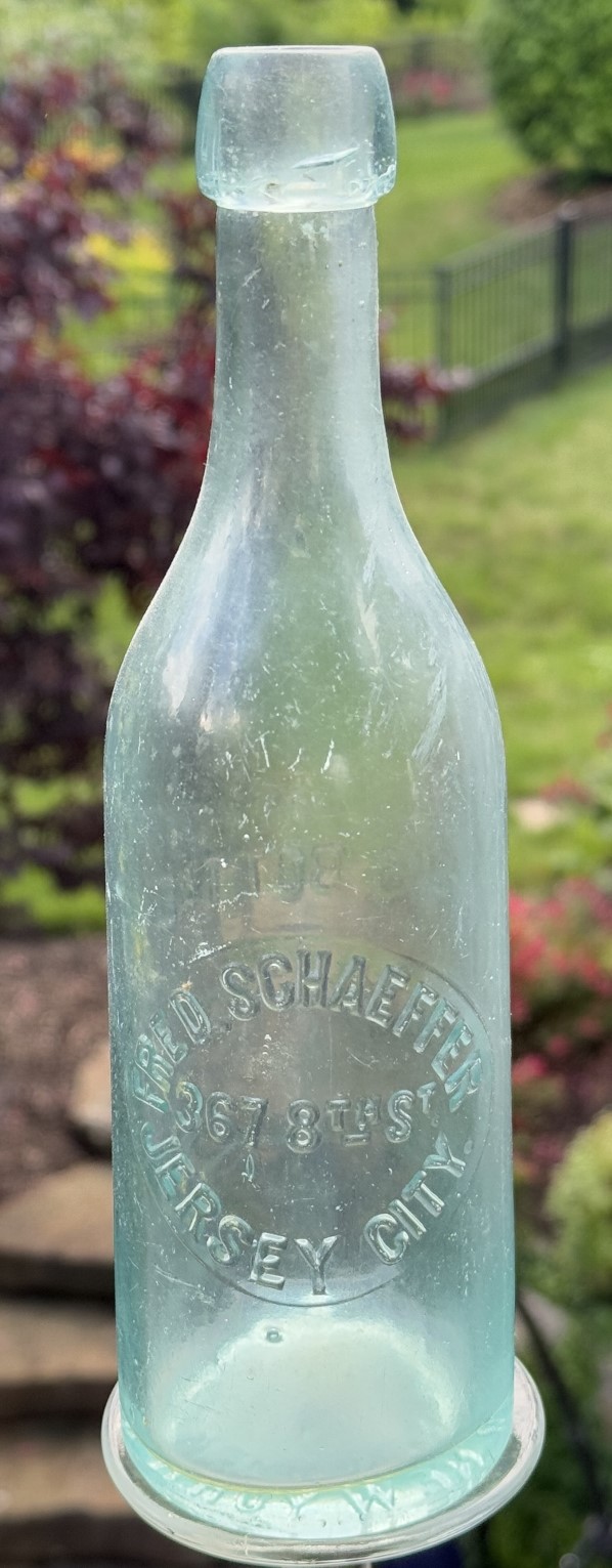 Item #26824 1895 Fred. Schaeffer Lager Beer Bottle