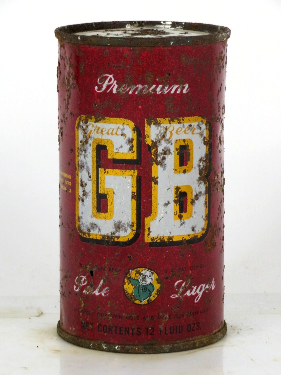 Item #32117 1947 GB Pale Lager Beer Flat Top Can 67-35