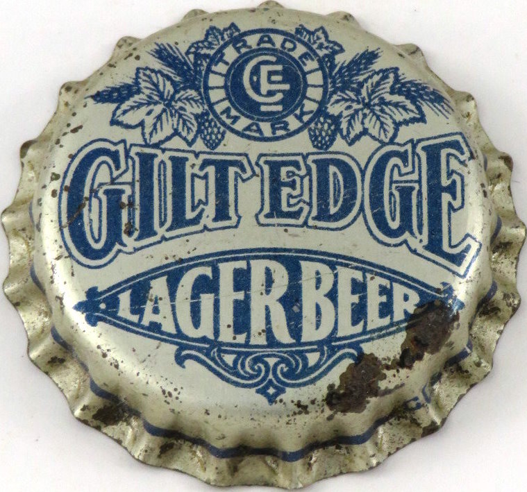 Item #94358 1934 Gilt Edge Lager Beer Bottle Cap