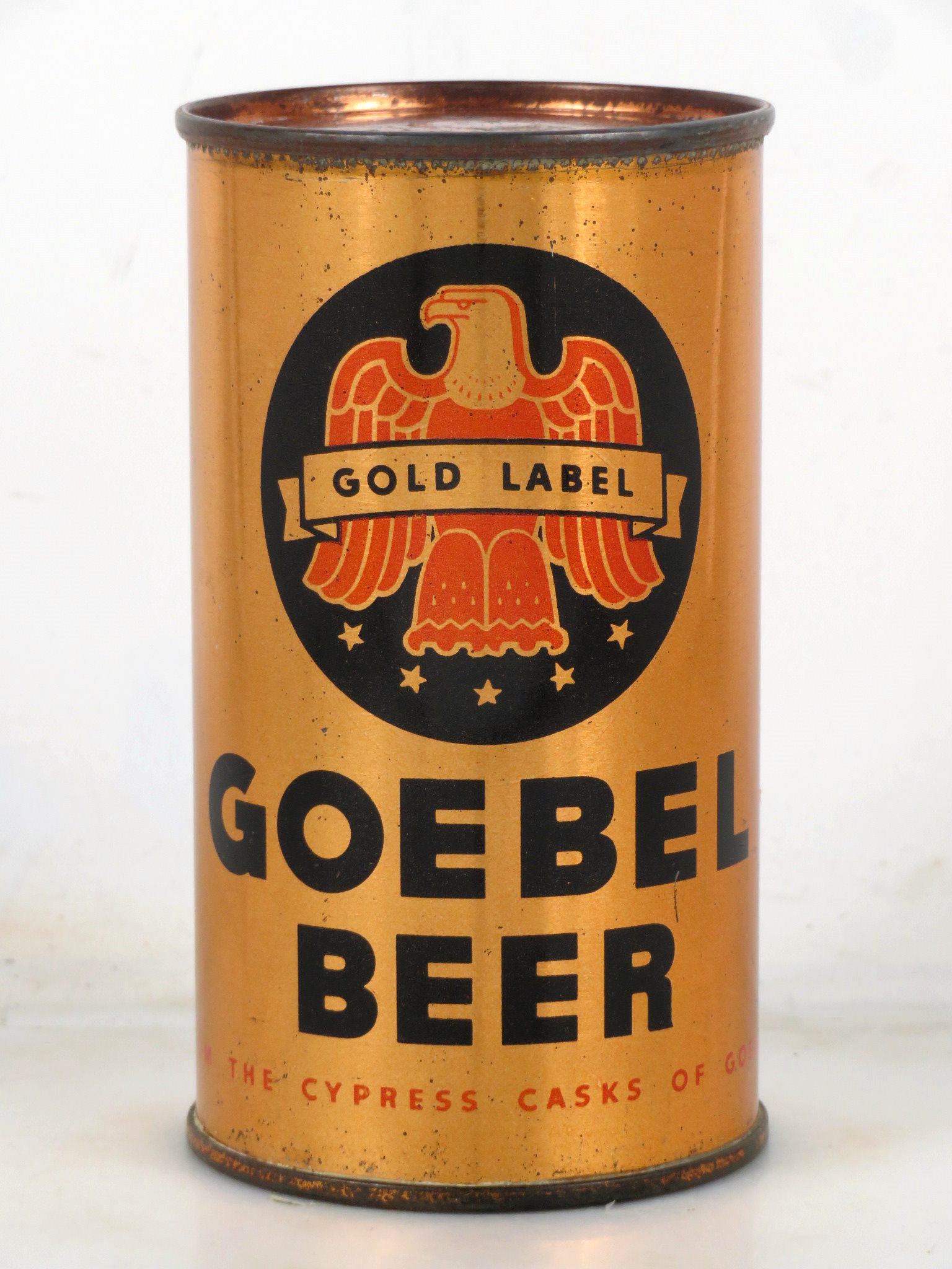Item #100306 1942 Goebel Beer Flat Top Can OI-339