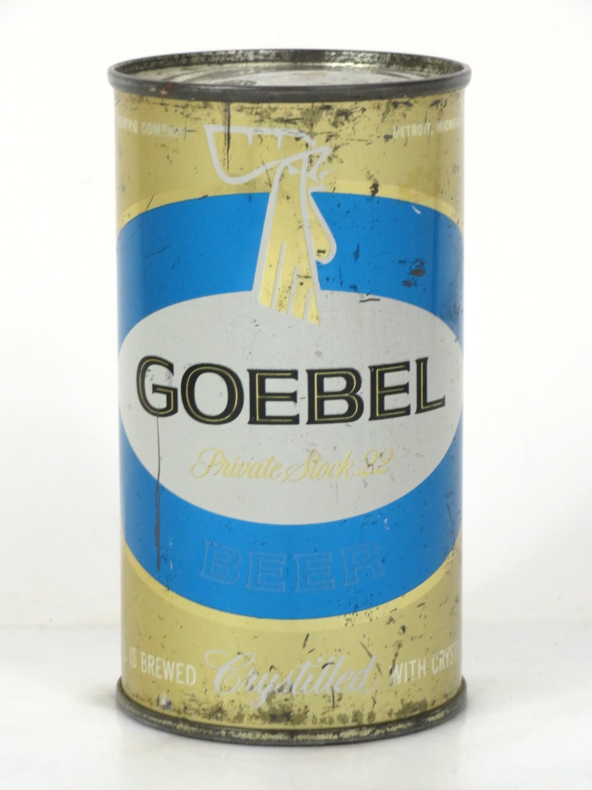 Item #22027 1958 Goebel Private Stock 22 Beer Flat Top Can 71-10.1