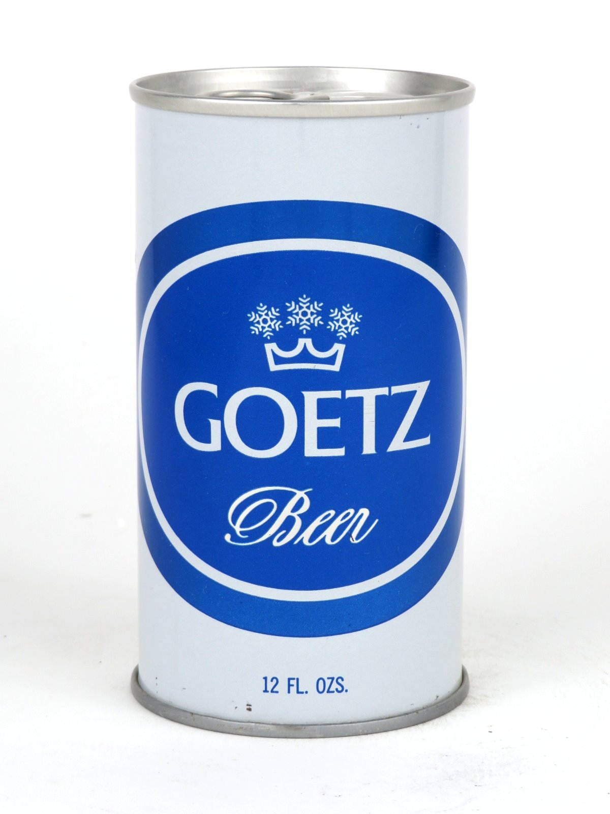 Item #28599 1970 Goetz Beer Tab Top Can T69-22v2
