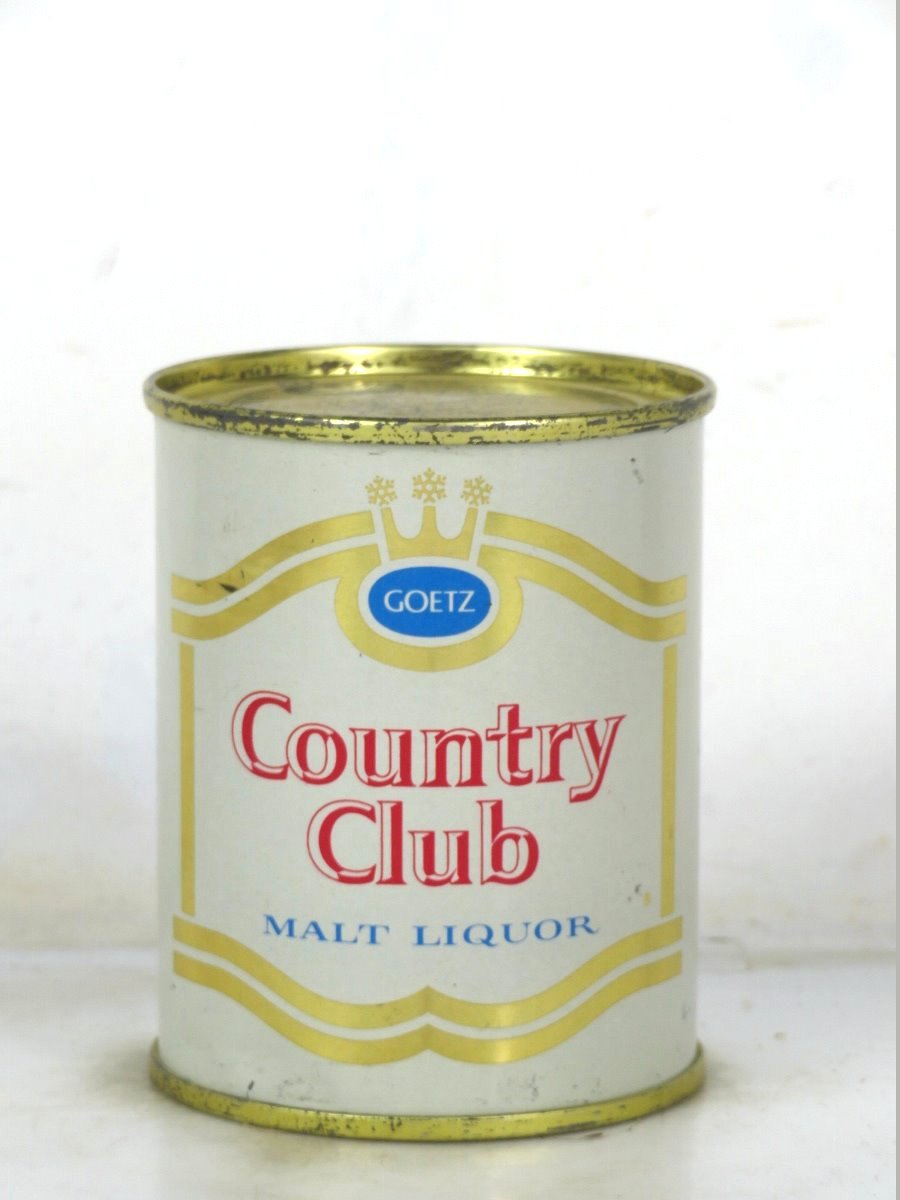 Item #84594 1959 Goetz Country Club Malt Liquor 7 to 8oz Can 240-24
