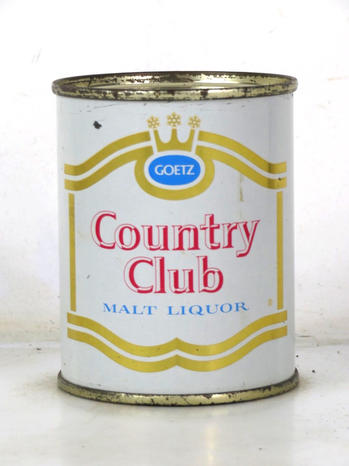 Item #96717 1960 Goetz Country Club Malt Liquor 7 to 8oz Can 240-25.2