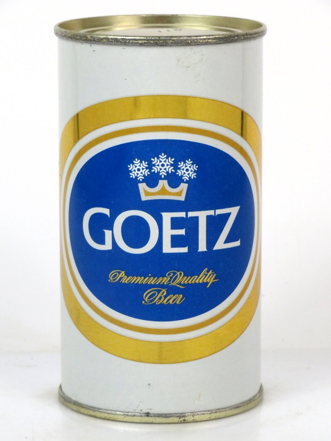 Item #4173 1961 Goetz Premium Quality Beer Flat Top Can 71-17