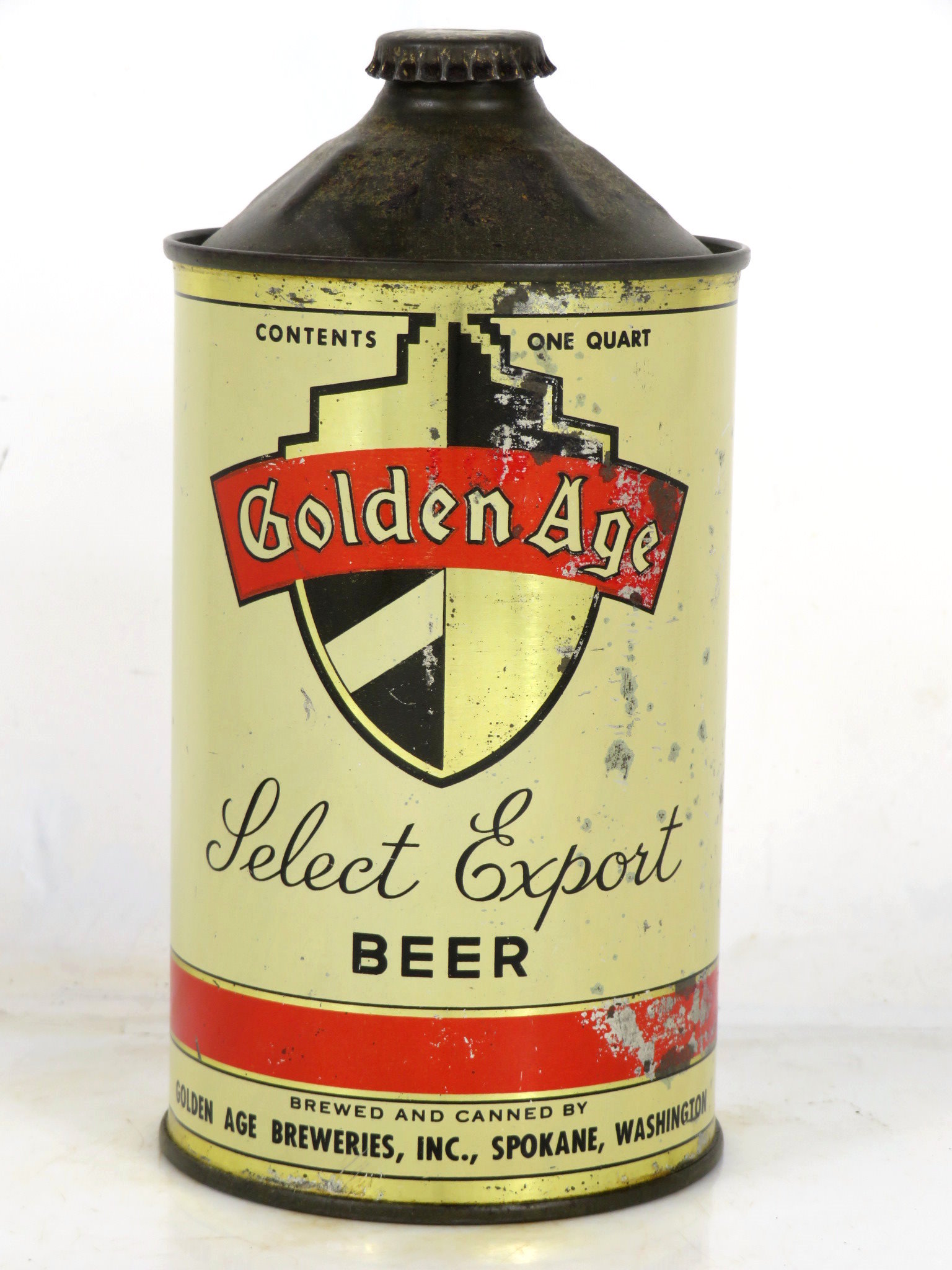 Item #100197 1940 Golden Age Select Export Beer Can 210-16
