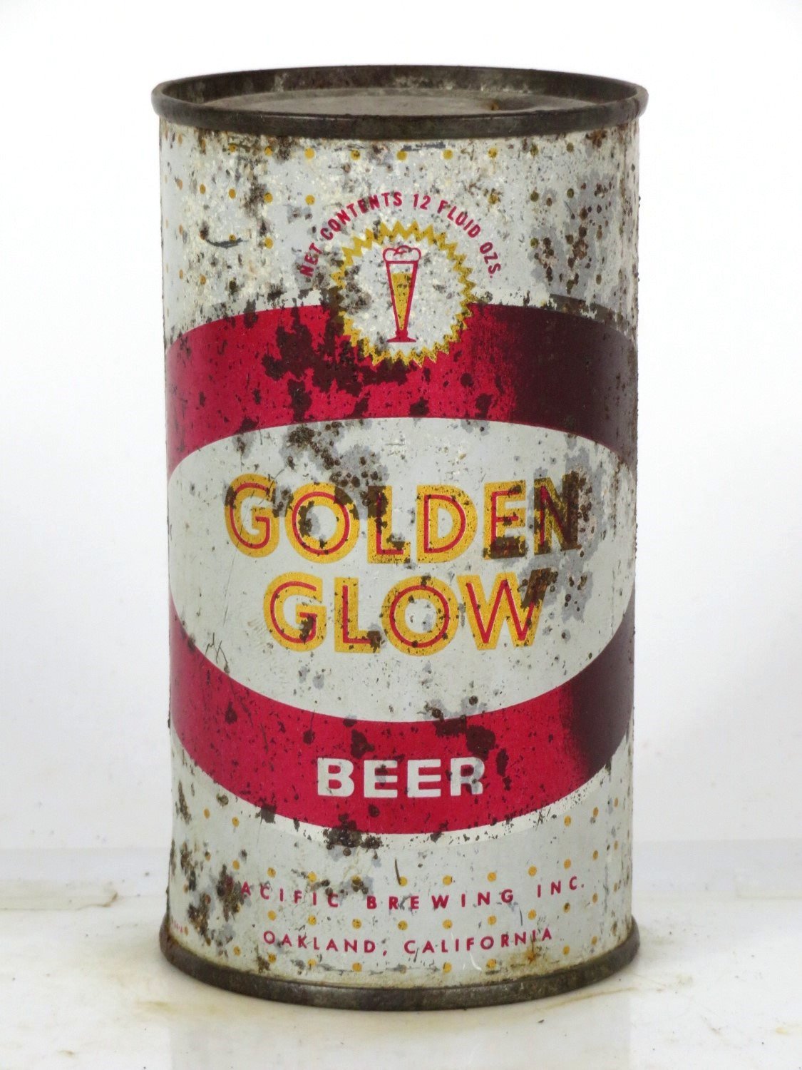 Item #4097 1958 Golden Glow Beer Flat Top Can 73-12