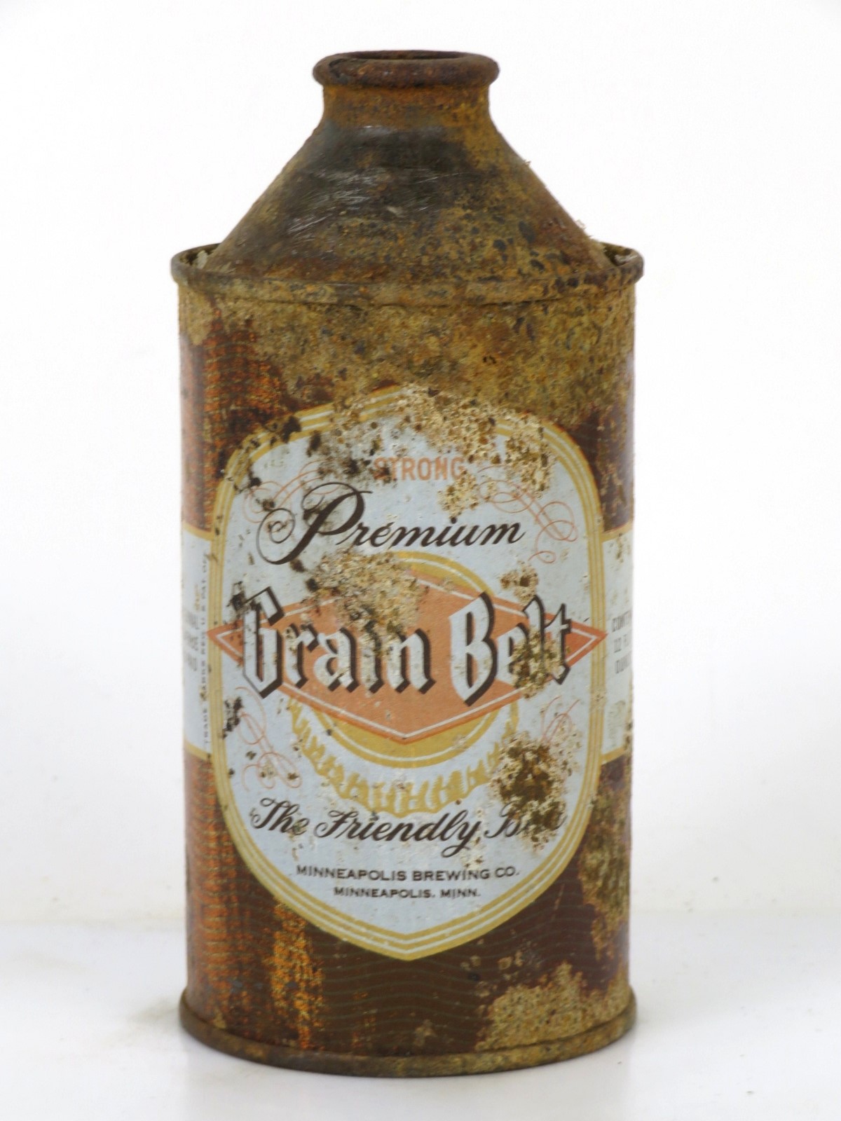 Item #110358 1948 Grain Belt Premium Dupe Cone Top Can 167-09