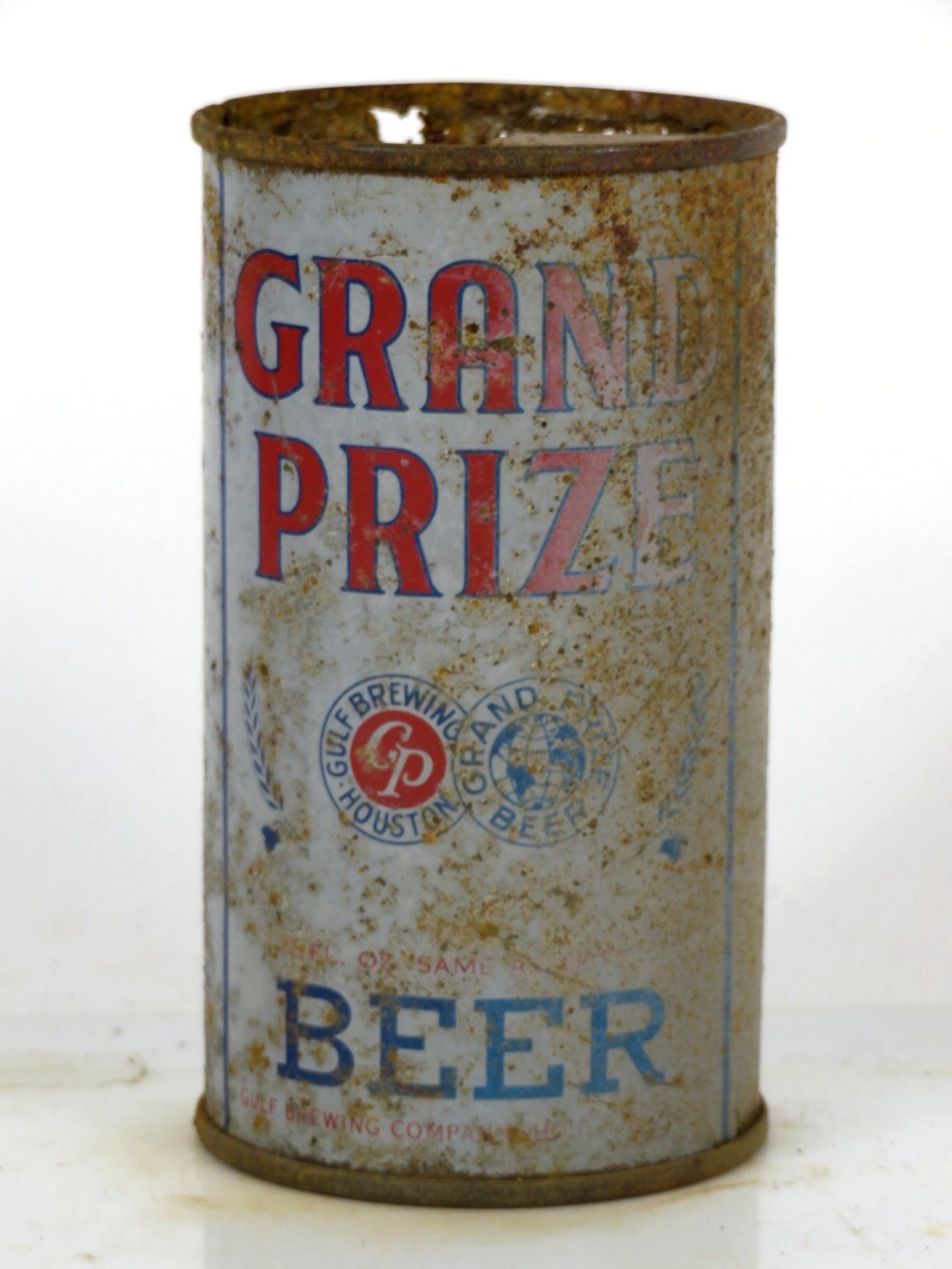 Item #10911 1935 Grand Prize Beer Flat Top Can OI-368
