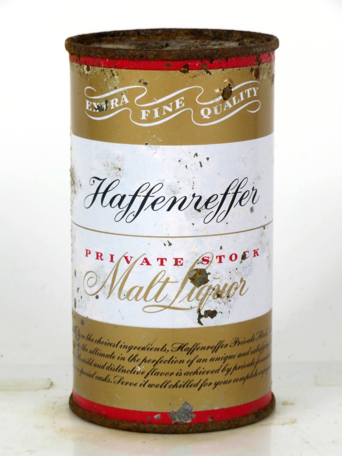 Item #870 1951 Haffenreffer Private Stock Malt Liquor Flat Top Can 78-37