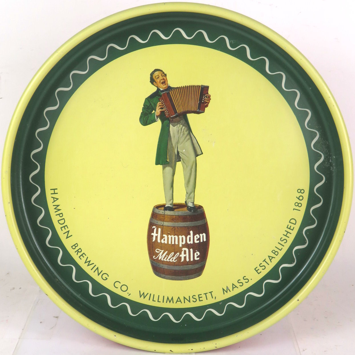 Item #506 1945 Hampden Mild Ale Serving Tray
