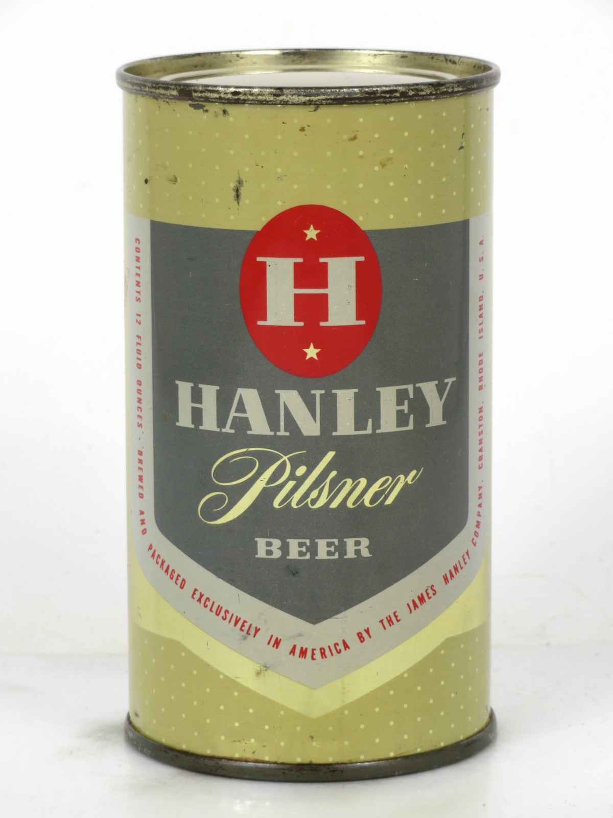 Item #26493 1960 Hanley Pilsner Beer Flat Top Can 80-11