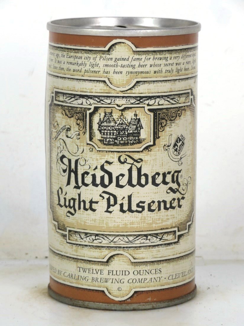 Item #17031 1965 Heidelberg Light Pilsener Beer Tab Top Can T74-40.2