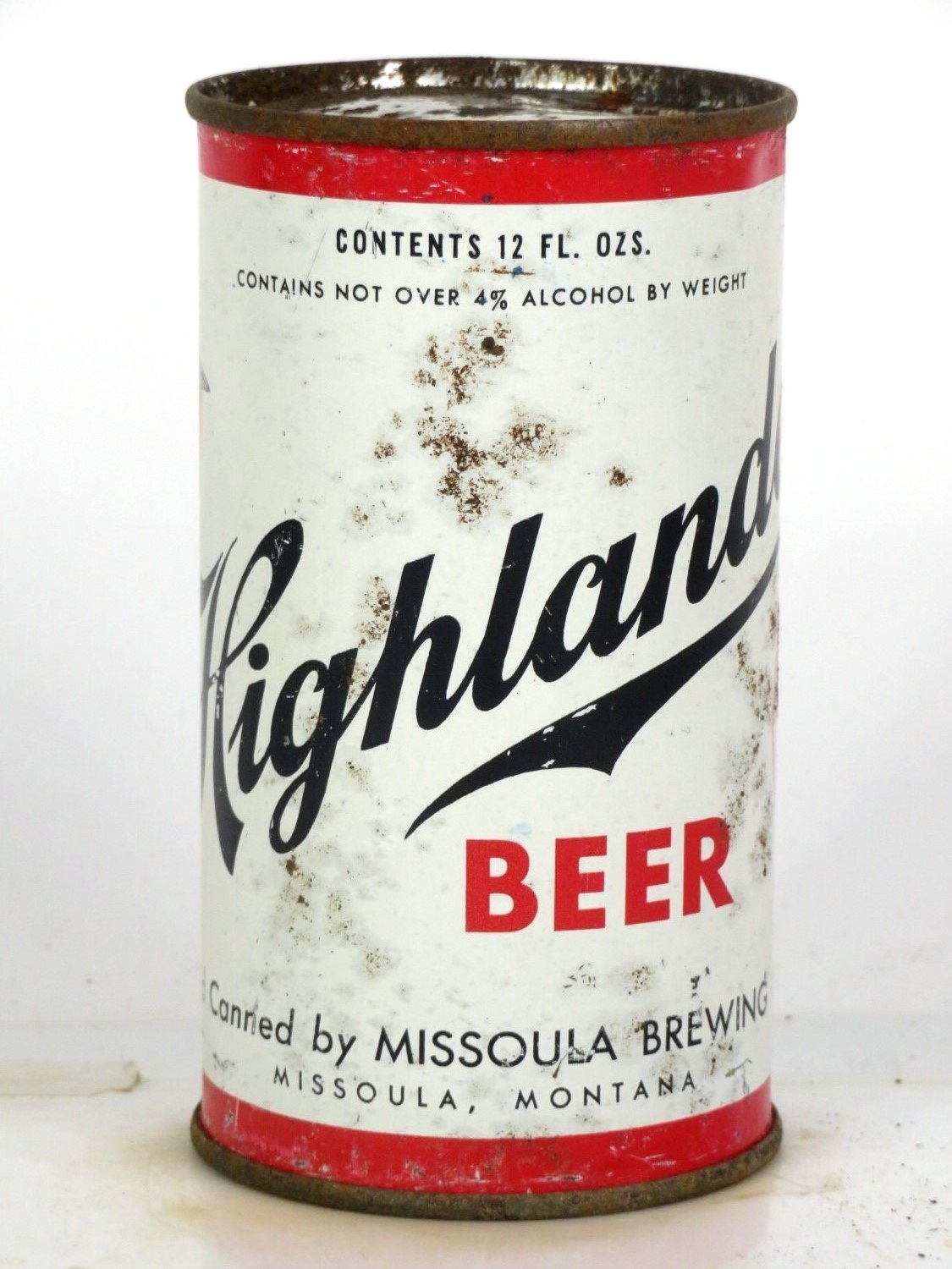 Item #59863 1950 Highlander Beer Flat Top Can 82-10