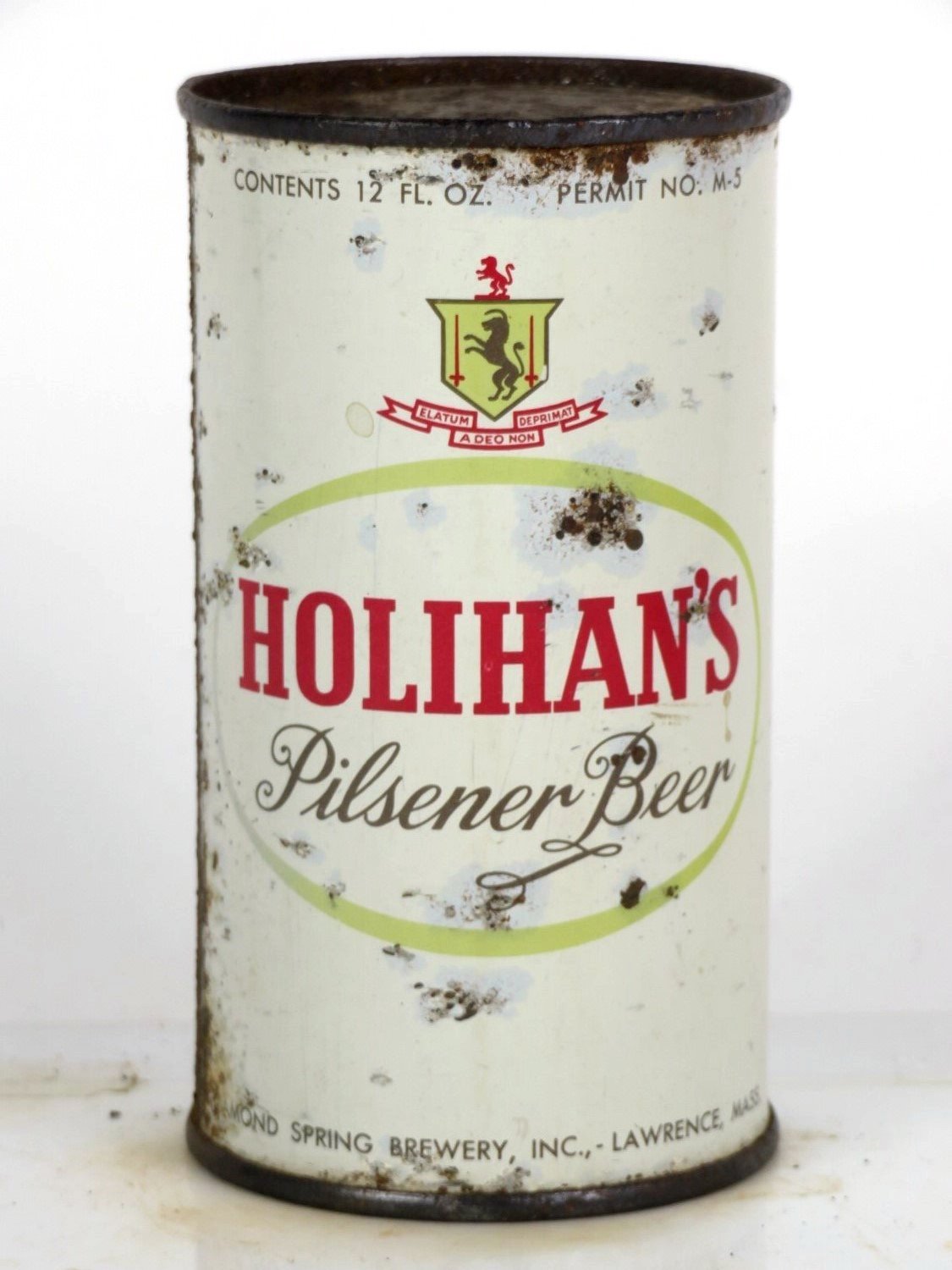 Item #888 1958 Holihan's Pilsener Beer Flat Top Can 83-02