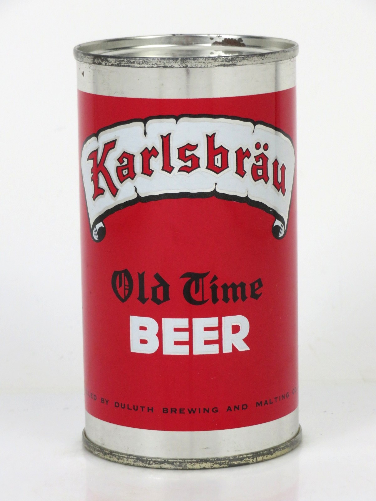 Item #1036 1960 Karlsbrau Old Time Beer Flat Top Can 87-05t.1