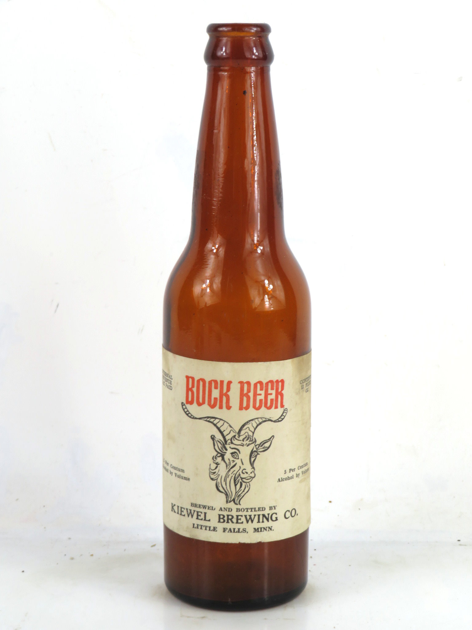 Item #99423 1949 Kiewel Bock Beer Bottle