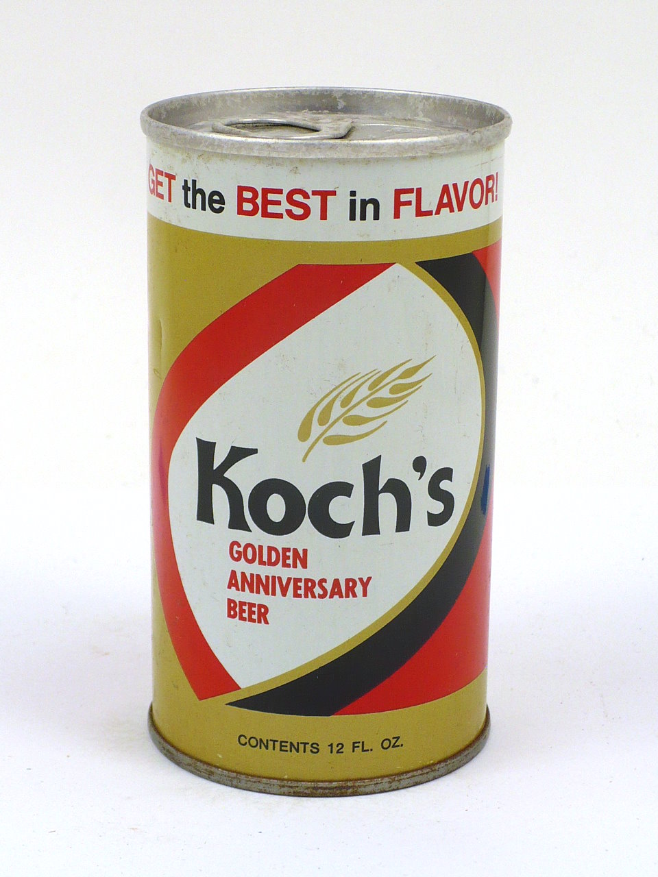 Item #3636 1972 Koch's Golden Anniversary Beer Tab Top Can T85-31