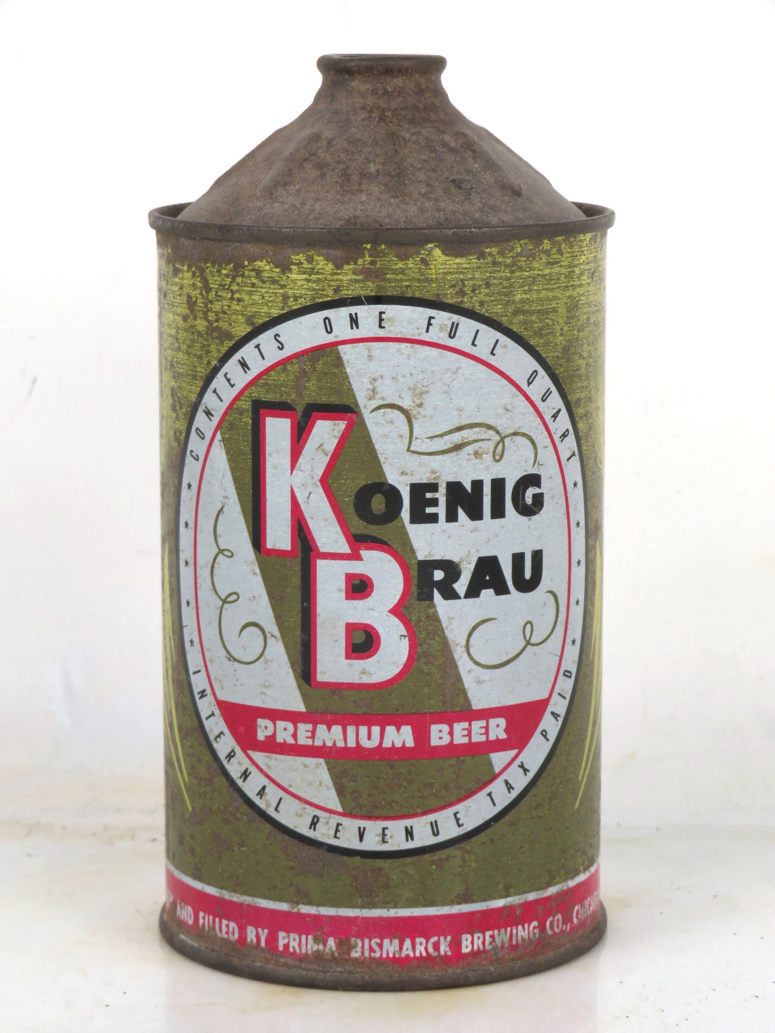 Item #34261 1954 Koenig Brau Premium Beer Can 213-06
