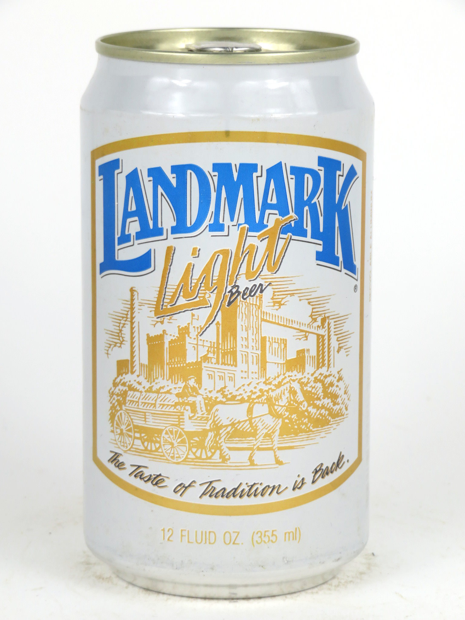 Item #32123 1990 Landmark Light Beer Tab Top Can Unpictured.