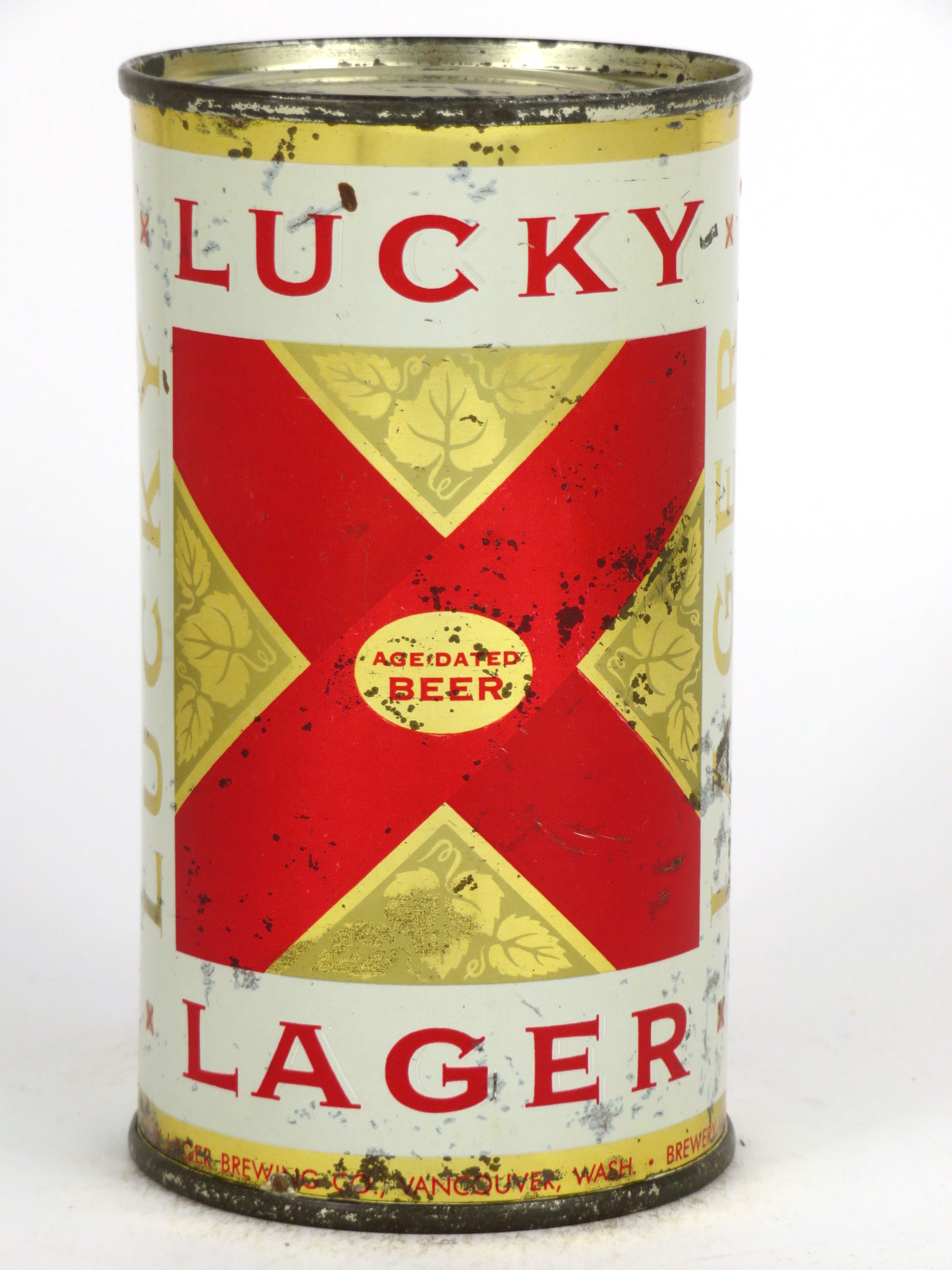 Item #34178 1959 Lucky Lager Beer Flat Top Can 94-02.1