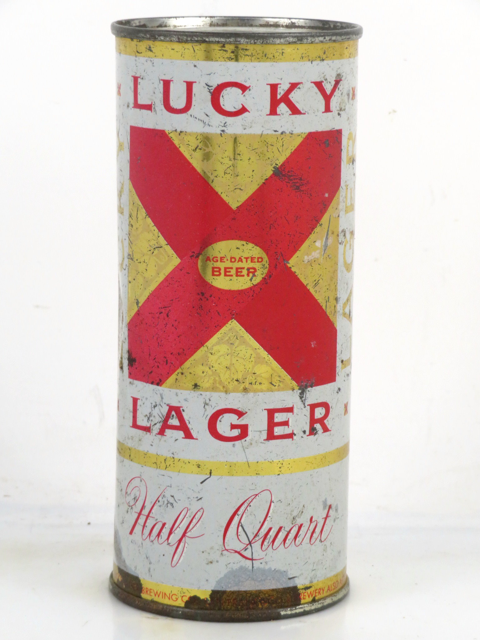 Item #81298 1958 Lucky Lager Beer Flat Top Can 232-13