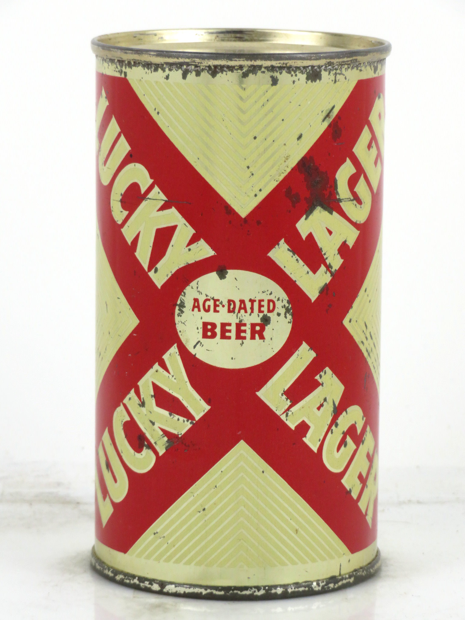 Item #94501 1956 Lucky Lager Beer November 2, 1956 Flat Top Can 93-18.1