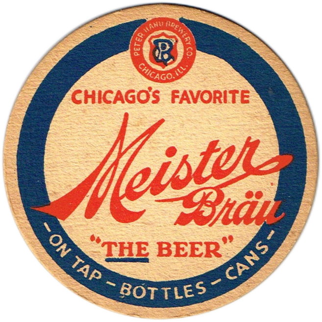 Item #17408 1940 Meister Bräu Beer Coaster IL-HMB-1