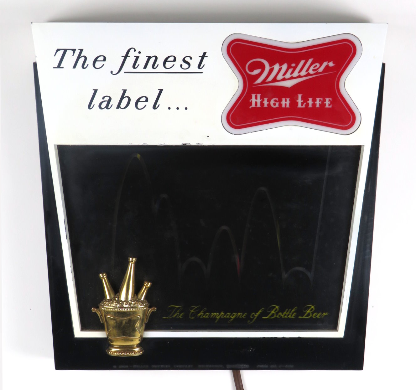 Item #95396 1934 Miller High Life Beer "Bouncing Balls" Motion Sign