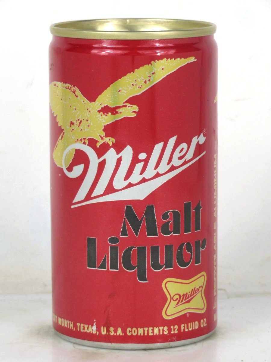 Item #17776 1972 Miller Malt Liquor Tab Top Can T94-22