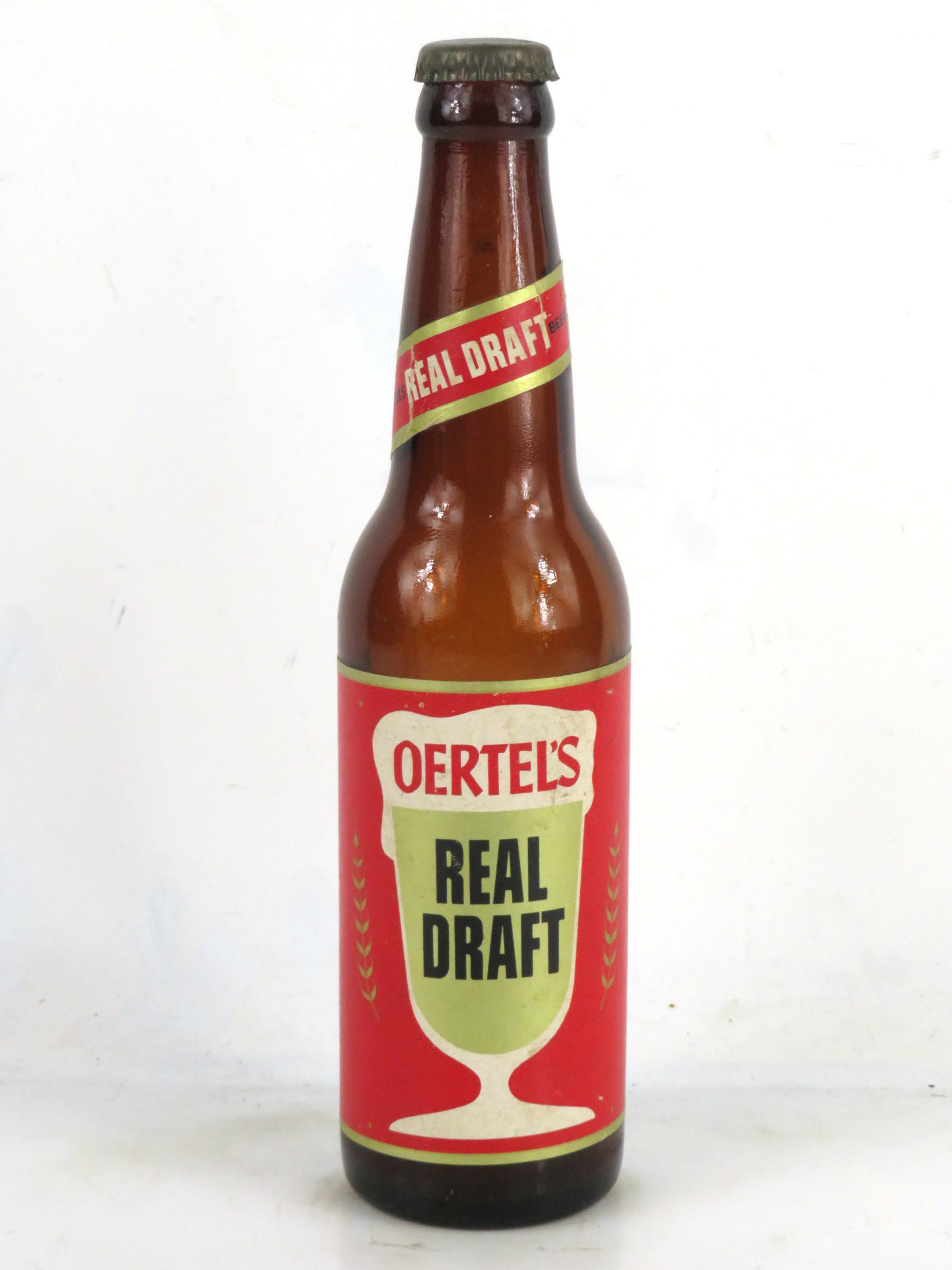 Item #98078 1969 Oertel's Real Draft Beer Bottle