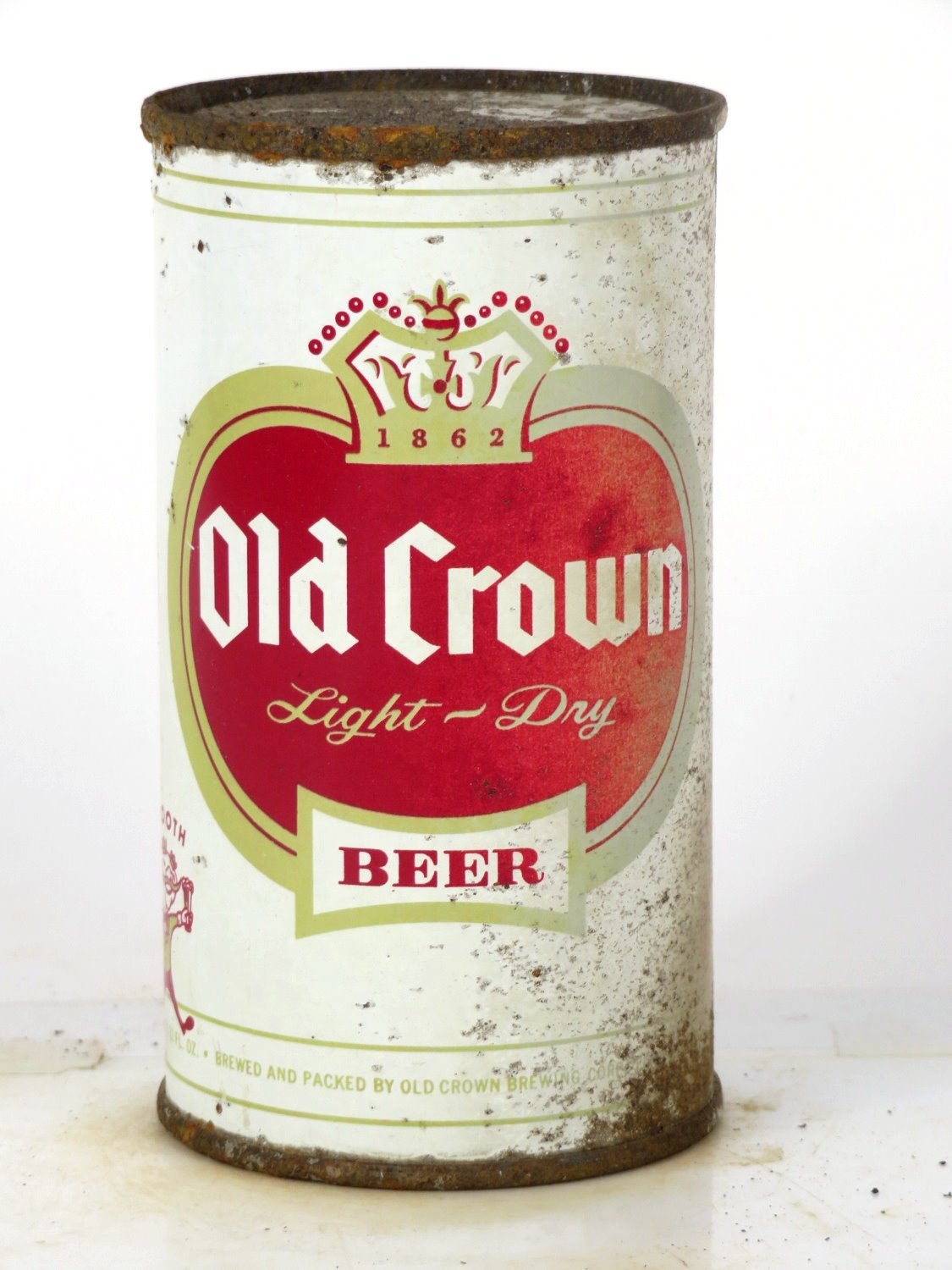 Item #790 1961 Old Crown Beer Flat Top Can 105-22