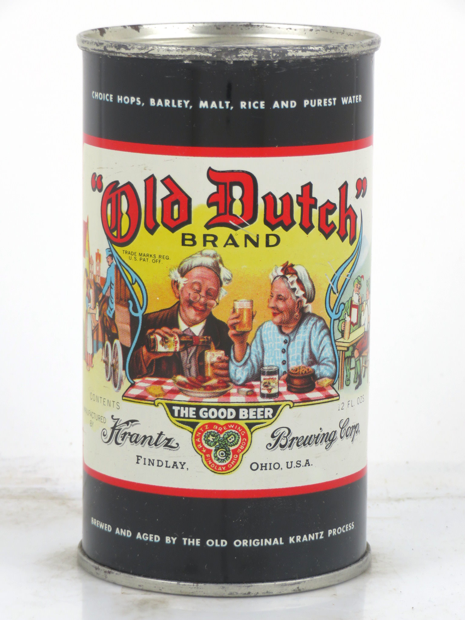 Item #34391 1953 Old Dutch Beer Flat Top Can 106-04.1b