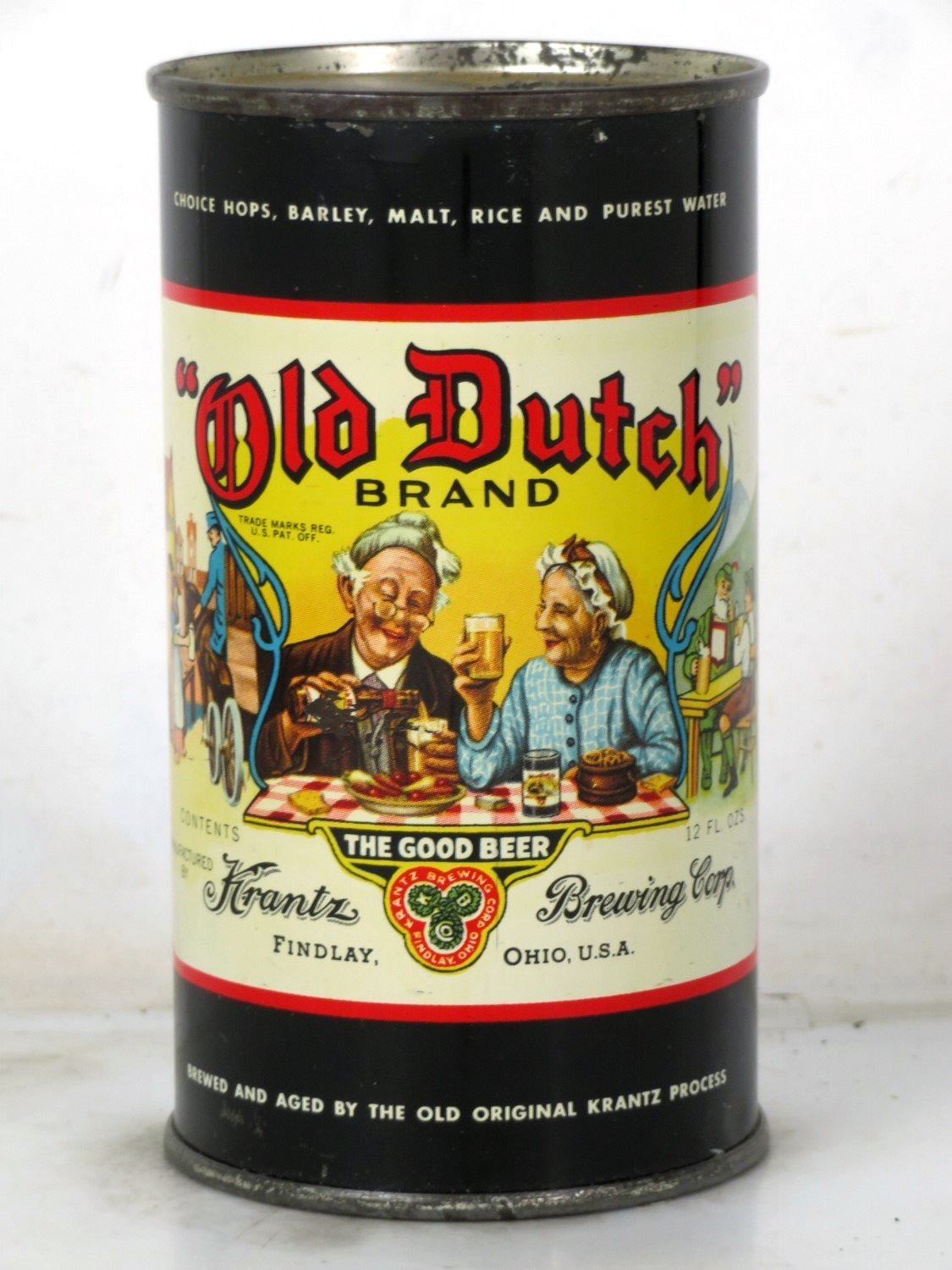 Item #96665 1953 Old Dutch Beer Flat Top Can 106-04.1a
