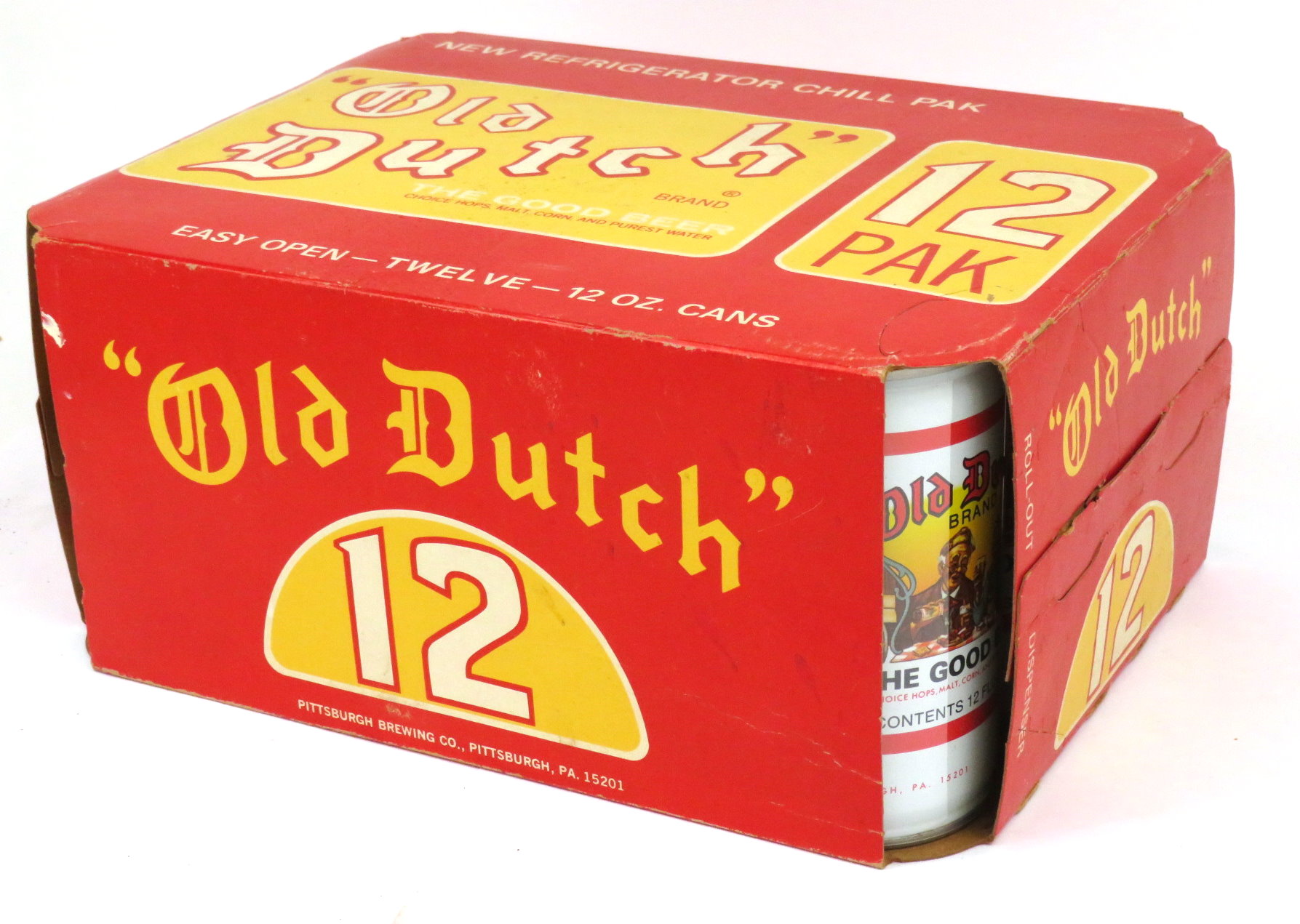 Item #94598 1979 Old Dutch Beer (Ring Tops) Case Box