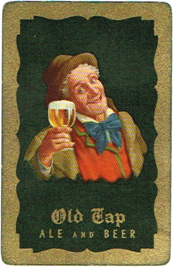 Item #90896 1937 Old Tap Ale and Beer Playing Card