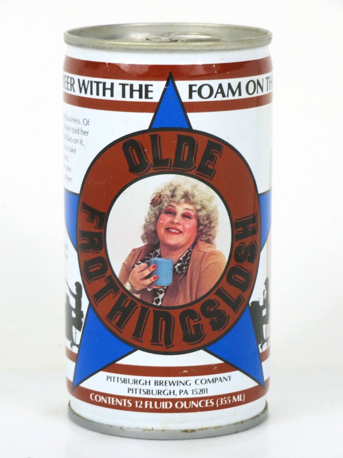 Item #29100 1982 Olde Frothingslosh Beer (big business) Tab Top Can T104-01