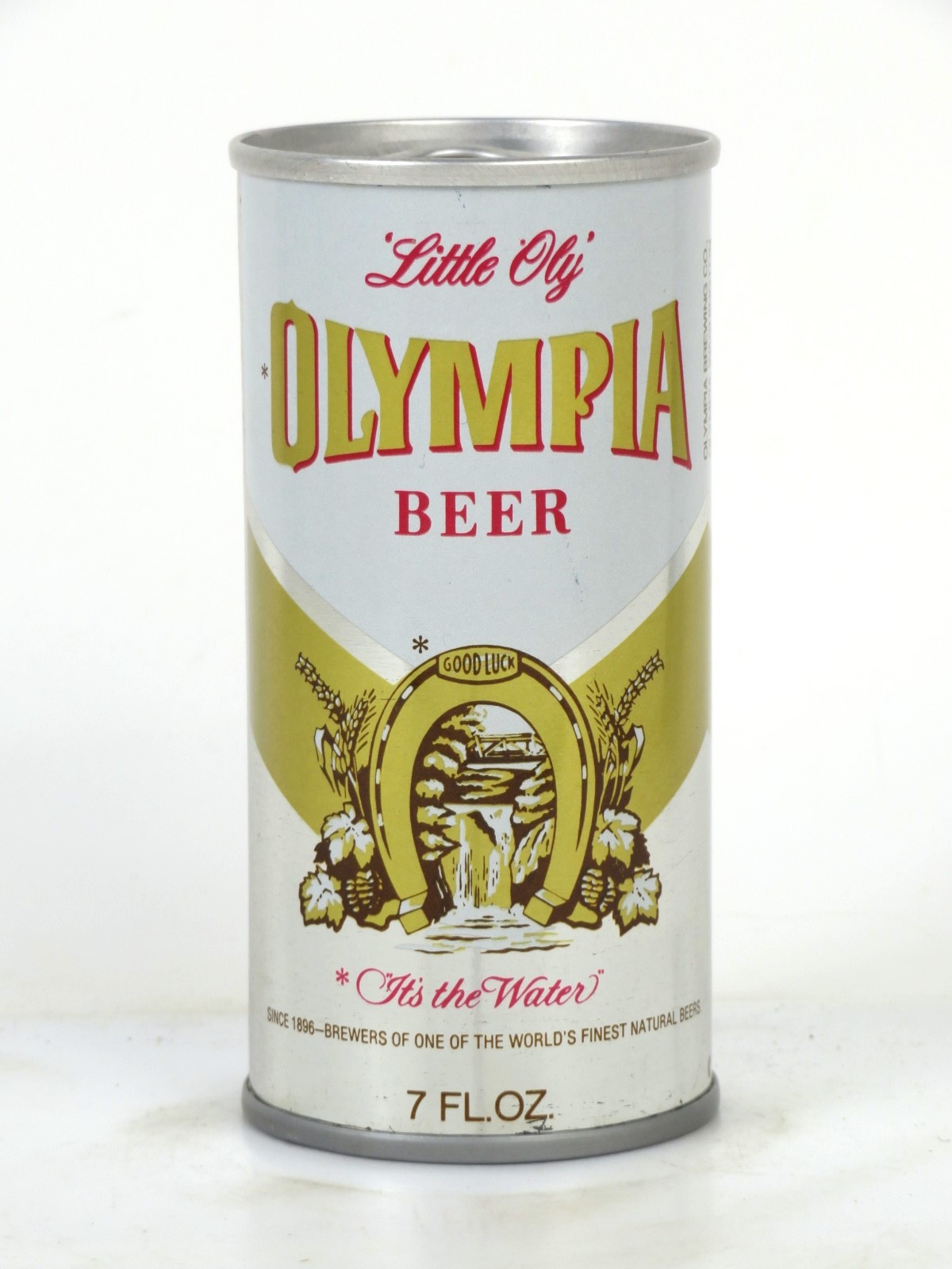 Item #17870 1977 Olympia Beer (test) 7 to 8oz Can T238-20V